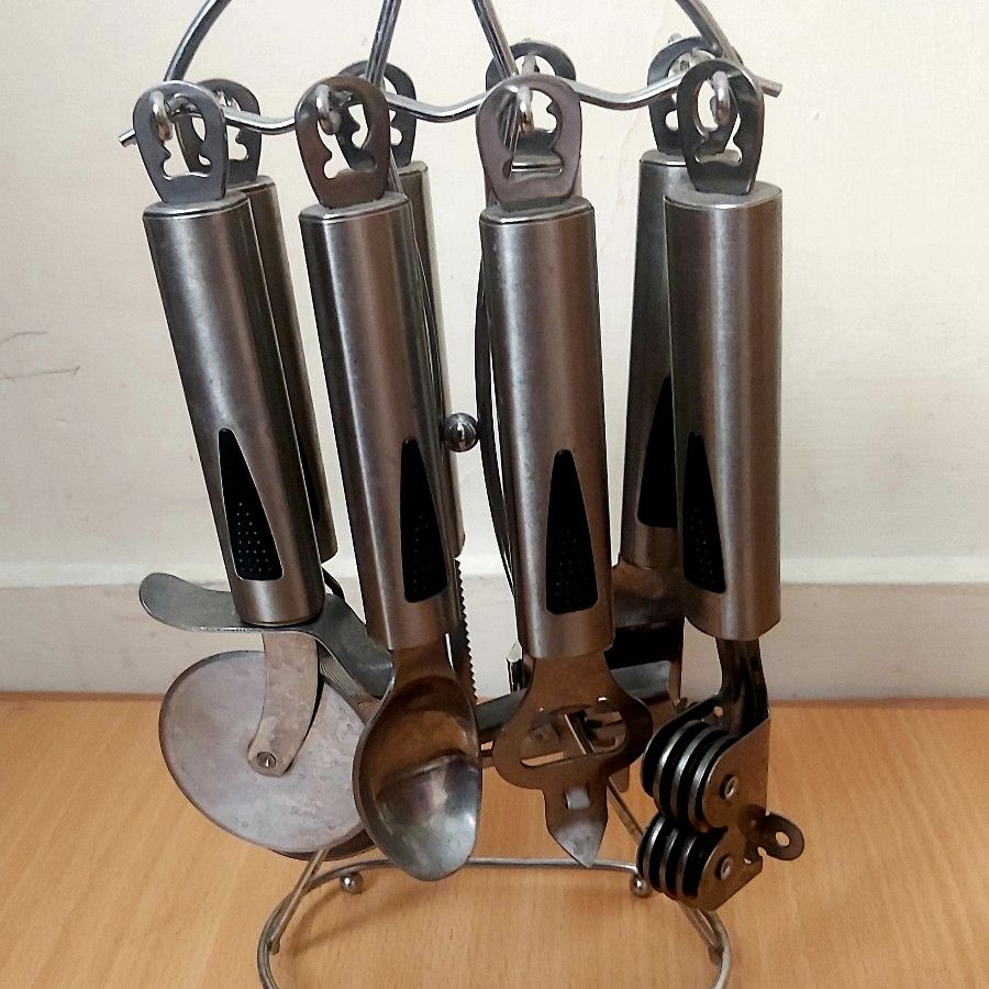 کمدا | قیمت و خرید ست ابزار استیل رنگ استیل